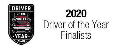 Congratulations to our 2020 Driver of the Year Finalists