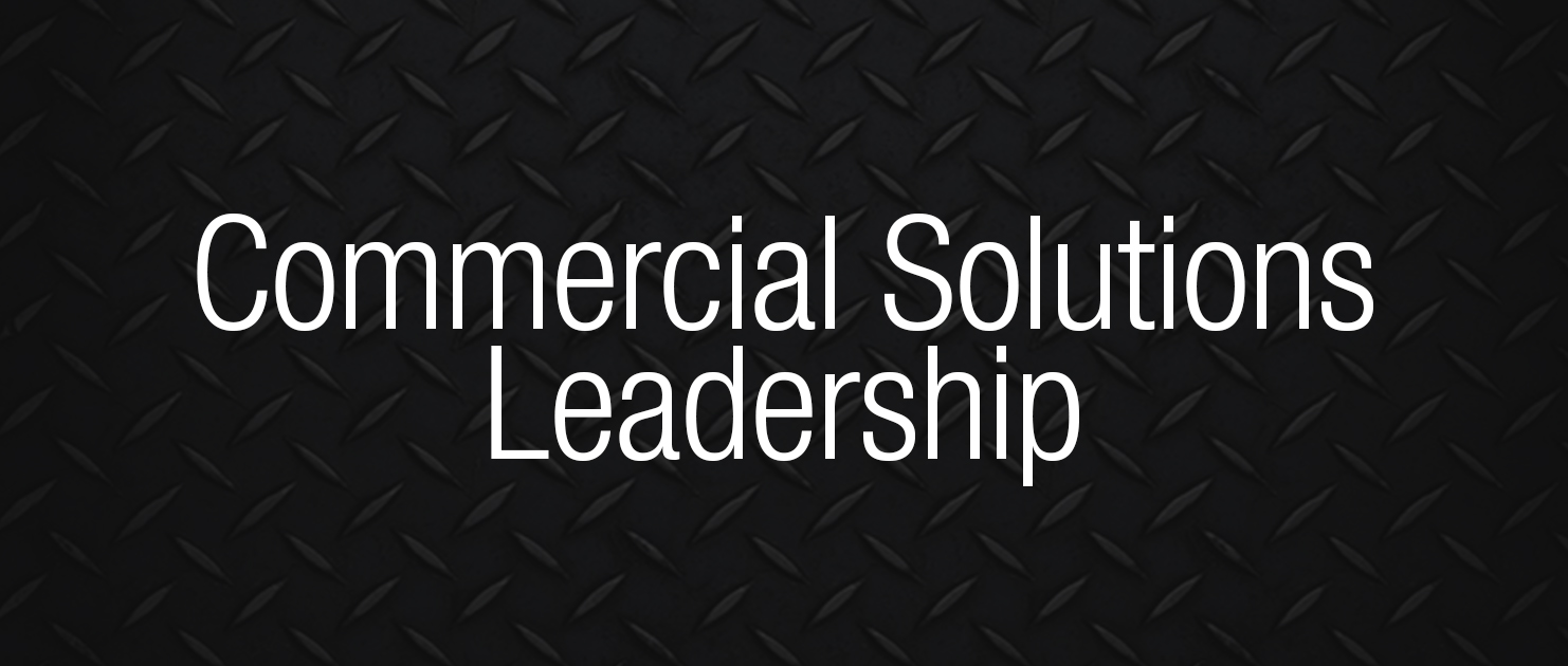 Commercial Solutions Leadership