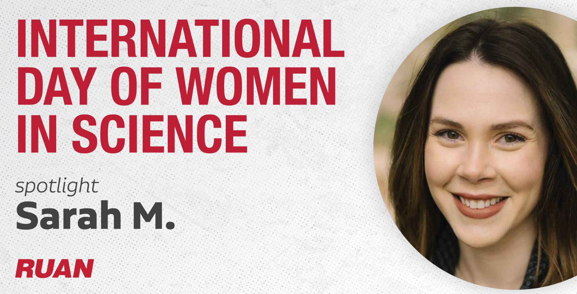 International Day of Women & Girls in Science with Sarah Merwine